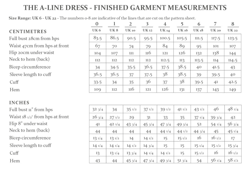 The A-Line Dress Sewing Pattern - The Avid Seamstress