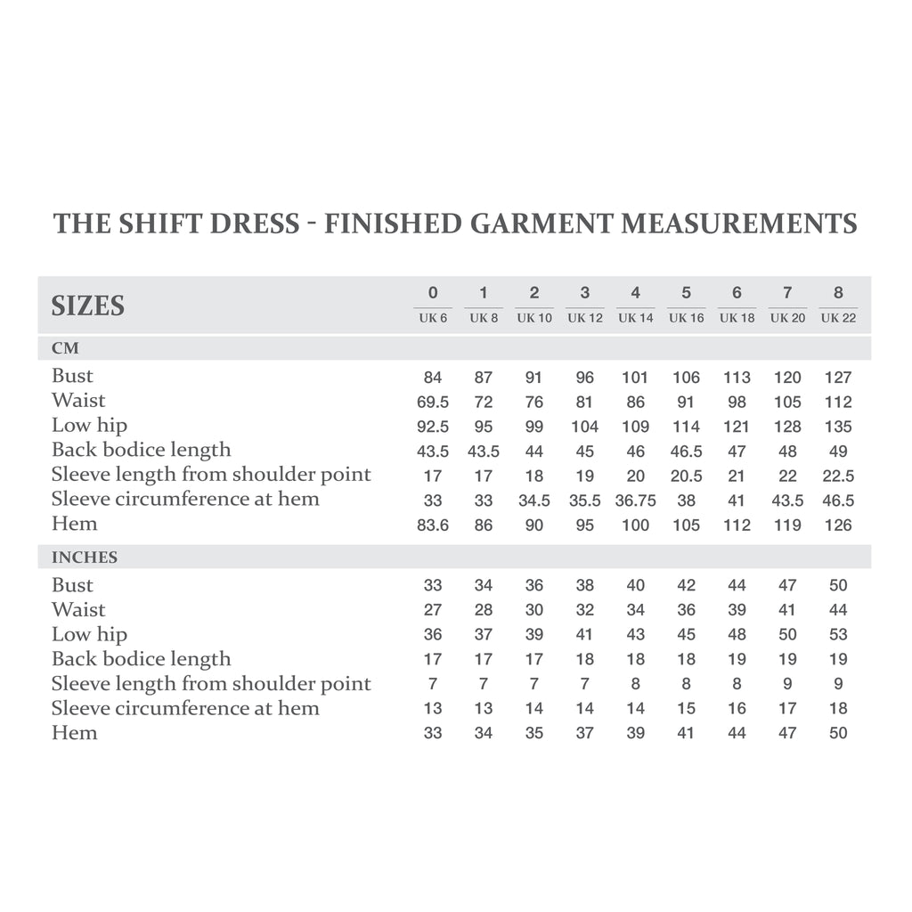 The Shift Dress Sewing Pattern - The Avid Seamstress